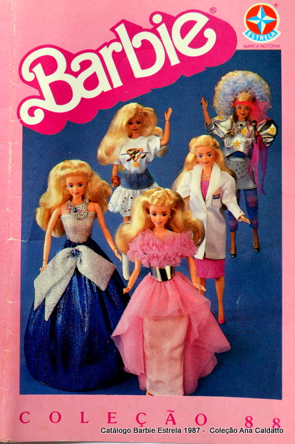 Ana Caldatto : Coleção Barbie Catálogos da Estrela de 1982, 1983, 1984 ...