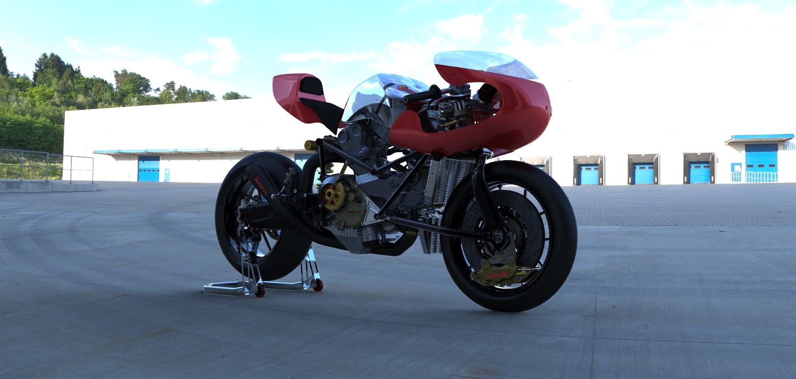 Radical Ducati S.L.: RADICAL DUCATI CAFÉ by DESMO DESIGN‏