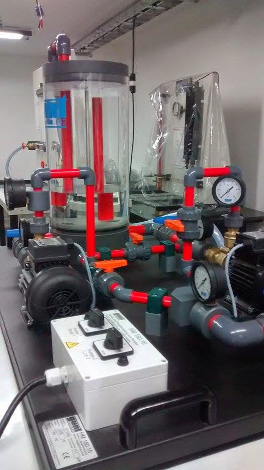 Laboratorio de bombas en serie y paralelo