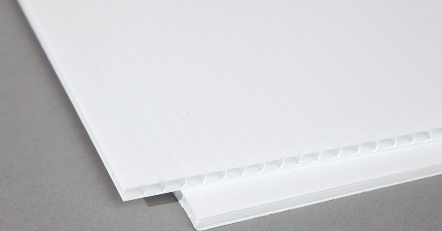 CoroPlast White Plastic Corrugated Sheets