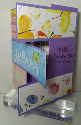 CARDZ TV: CARDZ TV CARD DESIGNERS CHALLENGE #3 "FUN CARD FOLD"