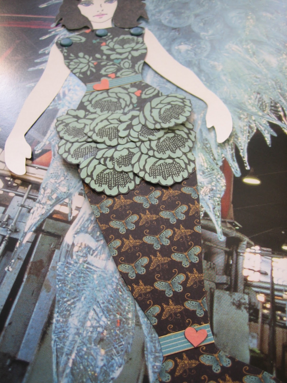 The Doily Duck: My Latest Paper Dolls