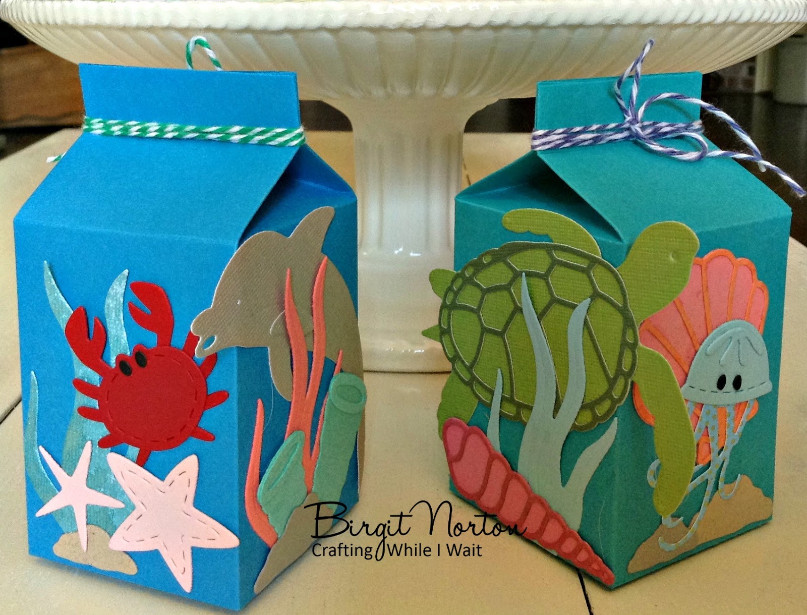 Crafting While I Wait: TupeloDesignsLLC ~ Under the Sea Treats