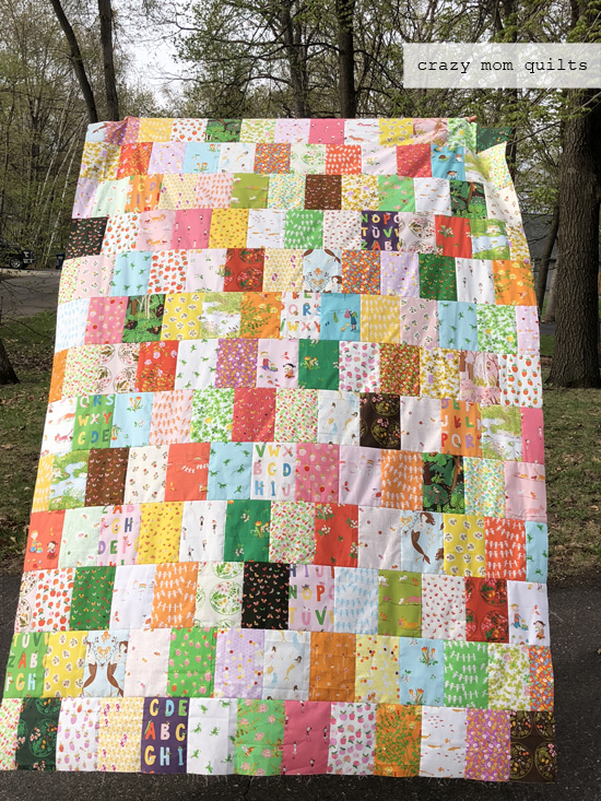 crazy mom quilts: epic HR quilt top complete