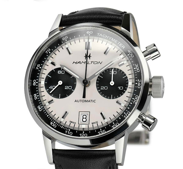 Hamilton - American Classic Intra-Matic Auto Chrono 40 mm | Time and ...