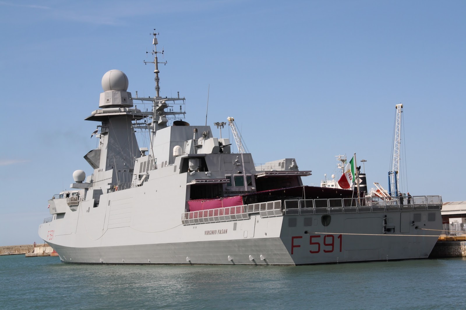 Naval Analyses: Bergamini class (FREMM) frigates of the Italian Navy