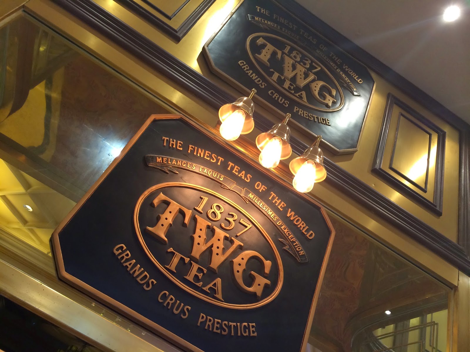Cafe Mobility: TWG Tea Salon and Boutique, Resorts World Manila