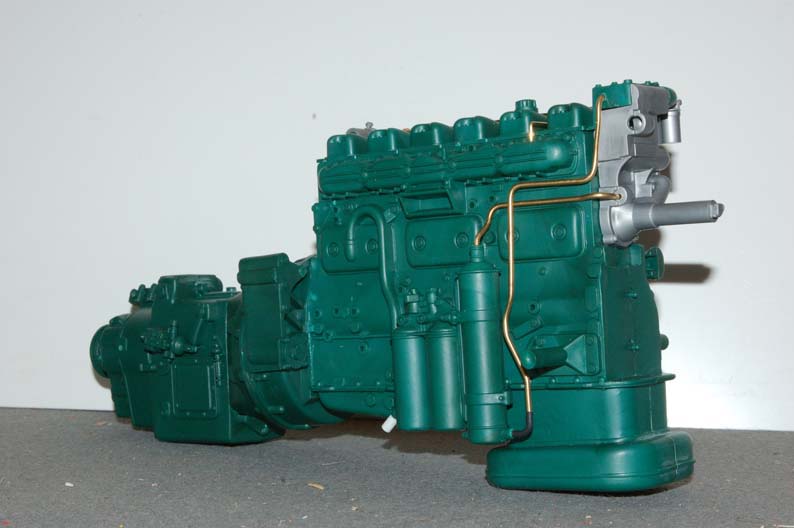 Freco Scale Models: Volvo 12 liter diesel engine