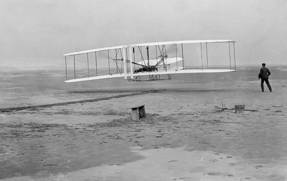 Amazing Historical Pictures of the Wright Brothers' First Flights from ...