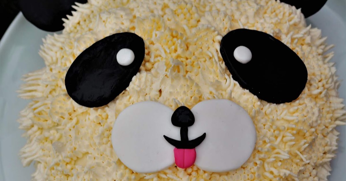 Fødselsdag i december: Panda-kage med chokolade og kirsebær