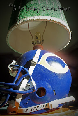 From A to Being: Goodwill Lamp "Creation" #2 and a little Bit O Christmas!