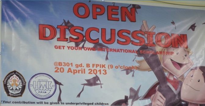 HMIK UNDIP: Open Discussion telah Sukses diselenggarakan!