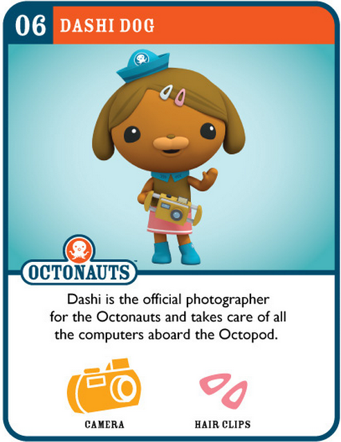 Jovial Spondoodles: Octonauts Octo Crew Cards