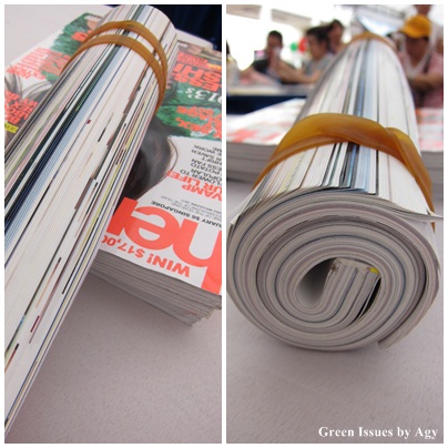 Making a Magazine Stool - Green Issues by Agy