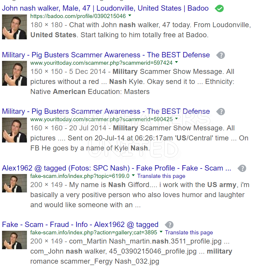 ScamHaters United Ltd.. Visit us also on Facebook and Instagram : NASH ...