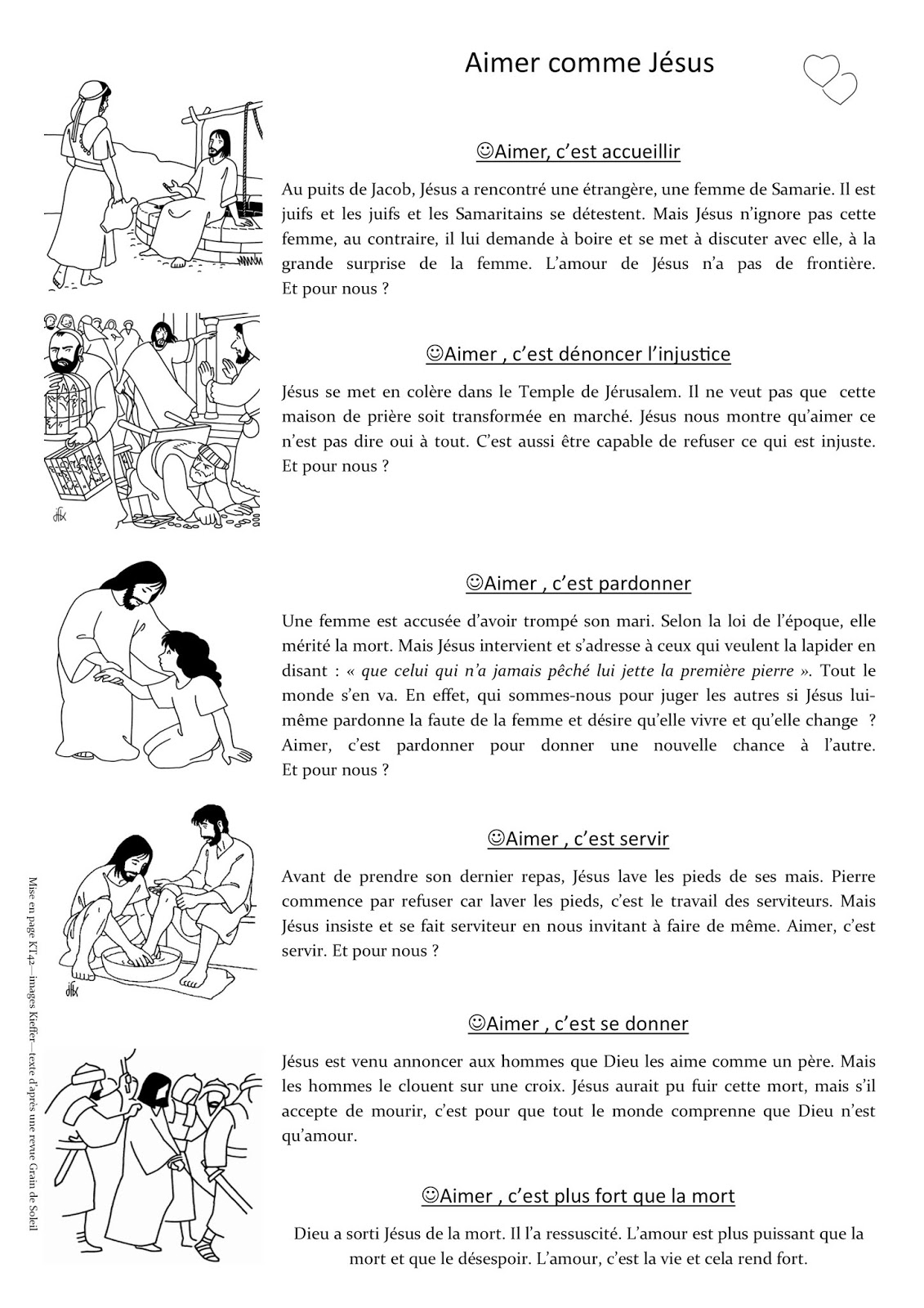 BD : Aimer comme Jésus - KT42 - portail caté