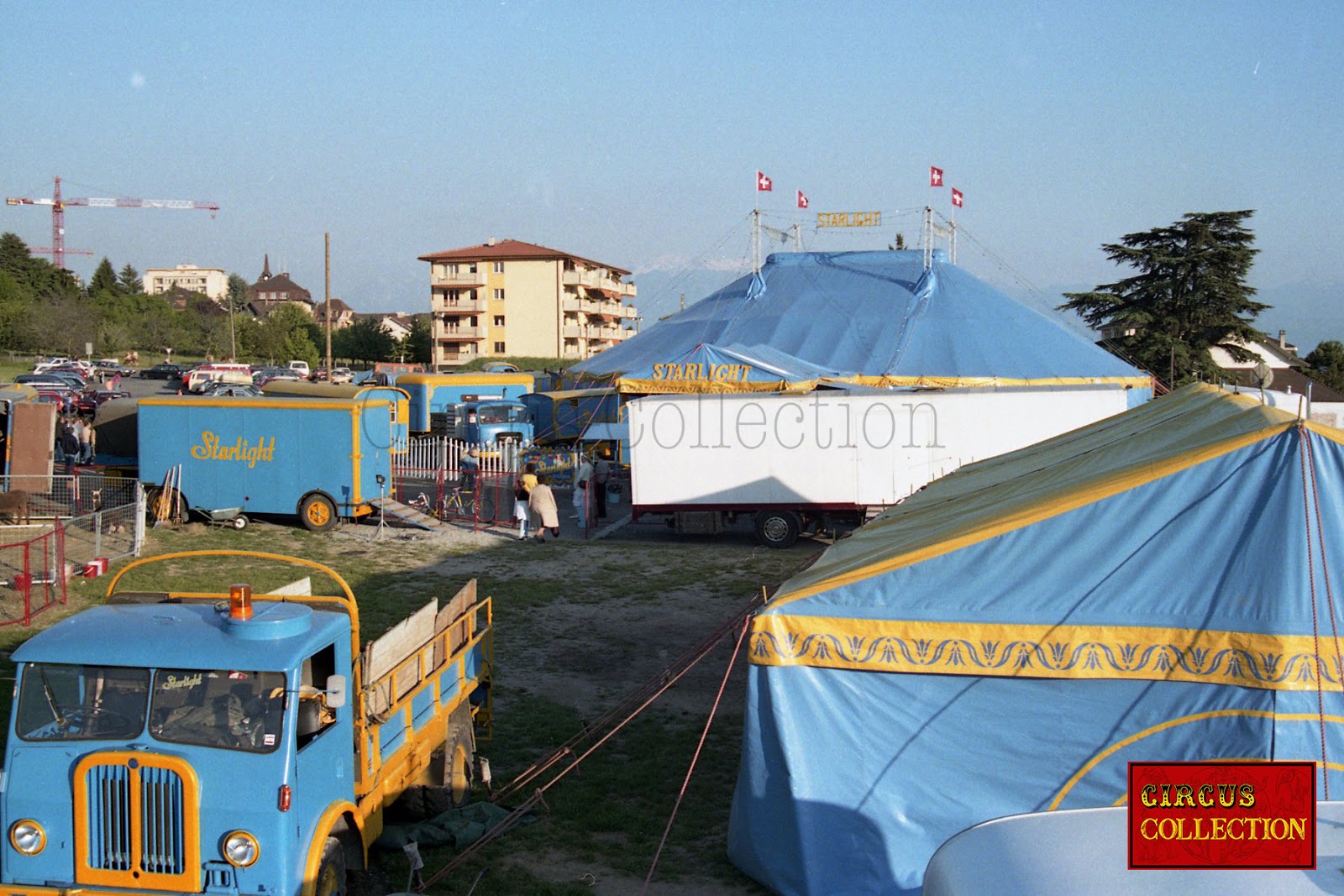 Circus -Collection: Circus Starlight, 1991, les installations