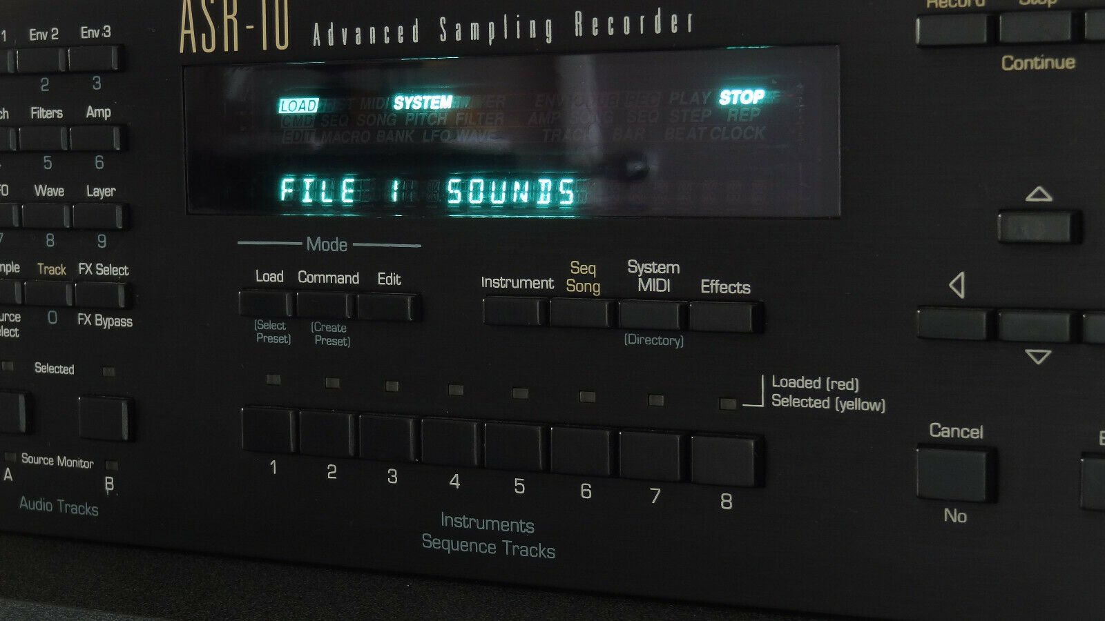 MATRIXSYNTH: ENSONIQ ASR-10 Rack Sampler Synthesizer SN ASR-10434 w ...