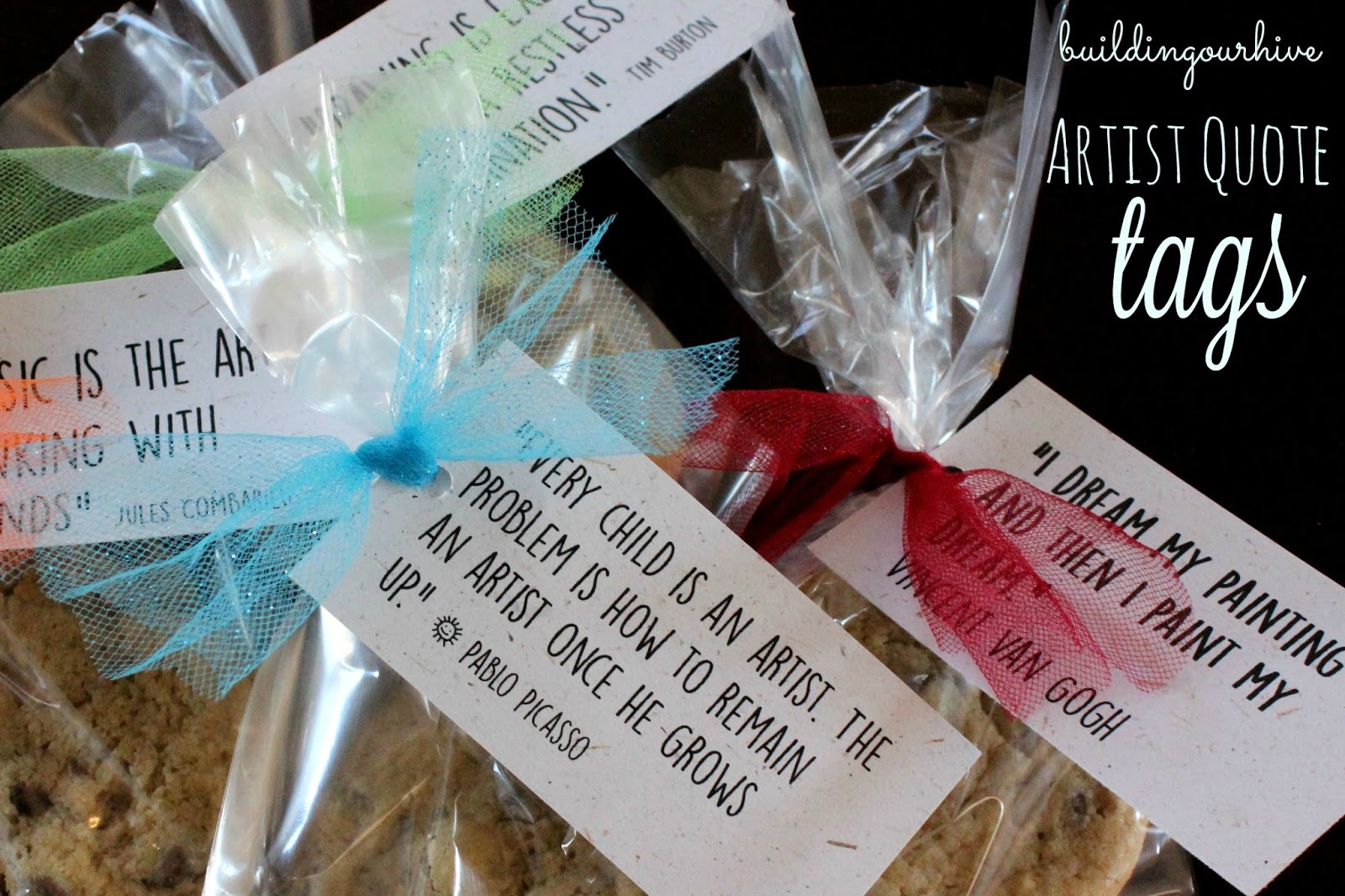 School Bake Sale & Art Tags