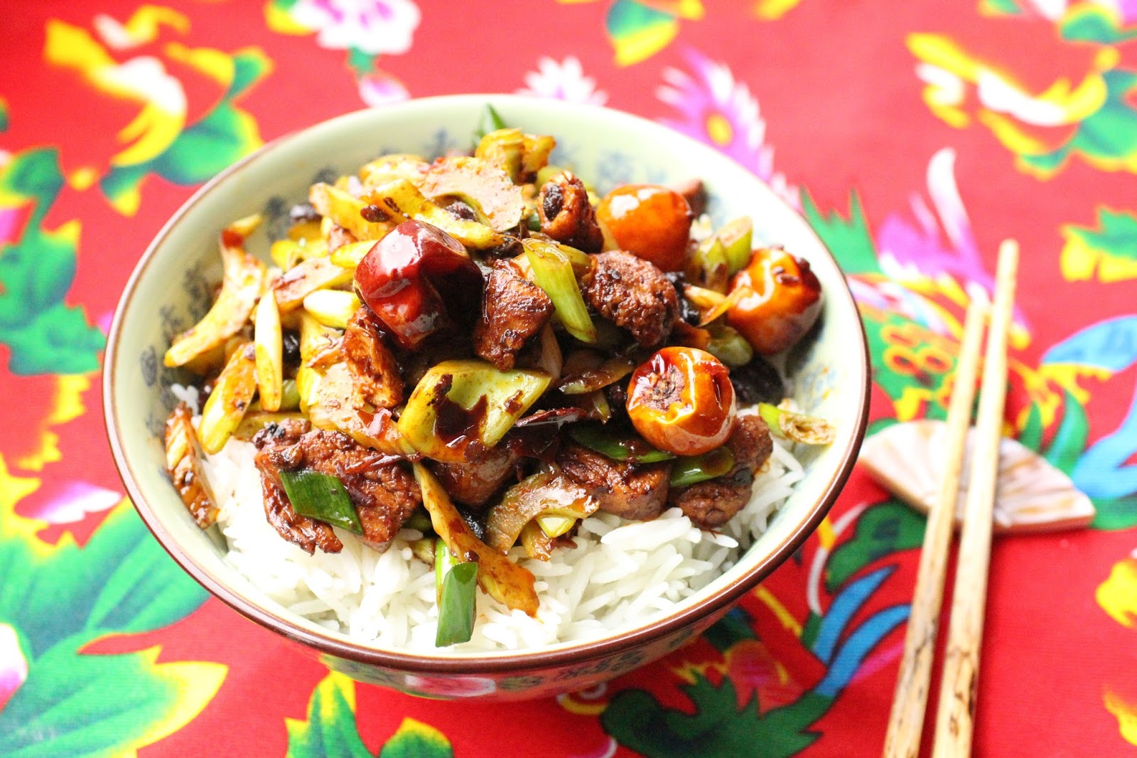 Un peu gay dans les coings...: Poulet sauté 'sec' comme au Sichuan (Gan ...