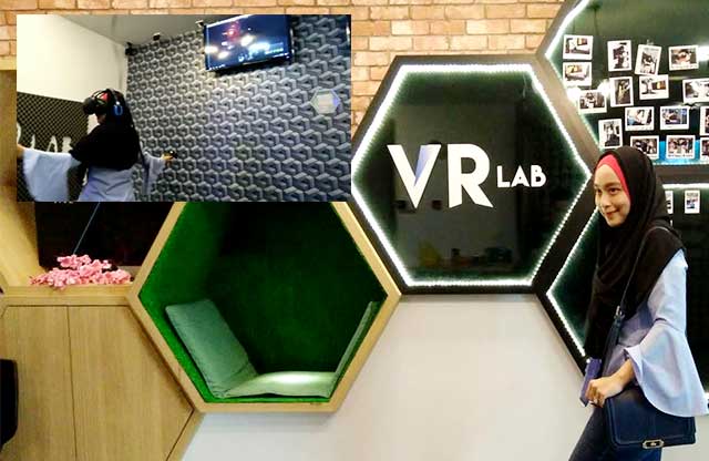 Main Game 3D Sampai Puas Kat VR Lab Sunway - Dhia Vivadea
