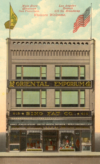 Postcards Etcetera: Sing Fat Company, Los Angeles