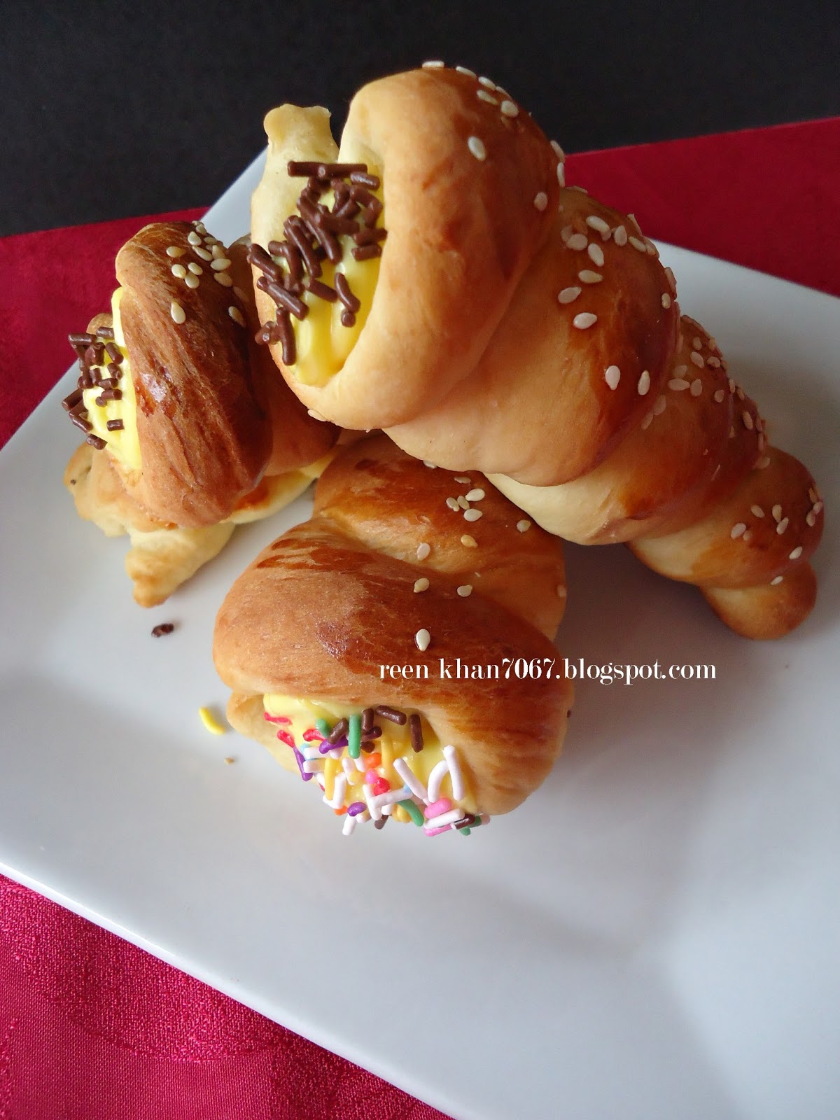 Air Tangan Reen Khan: Roti Siput Buttercream