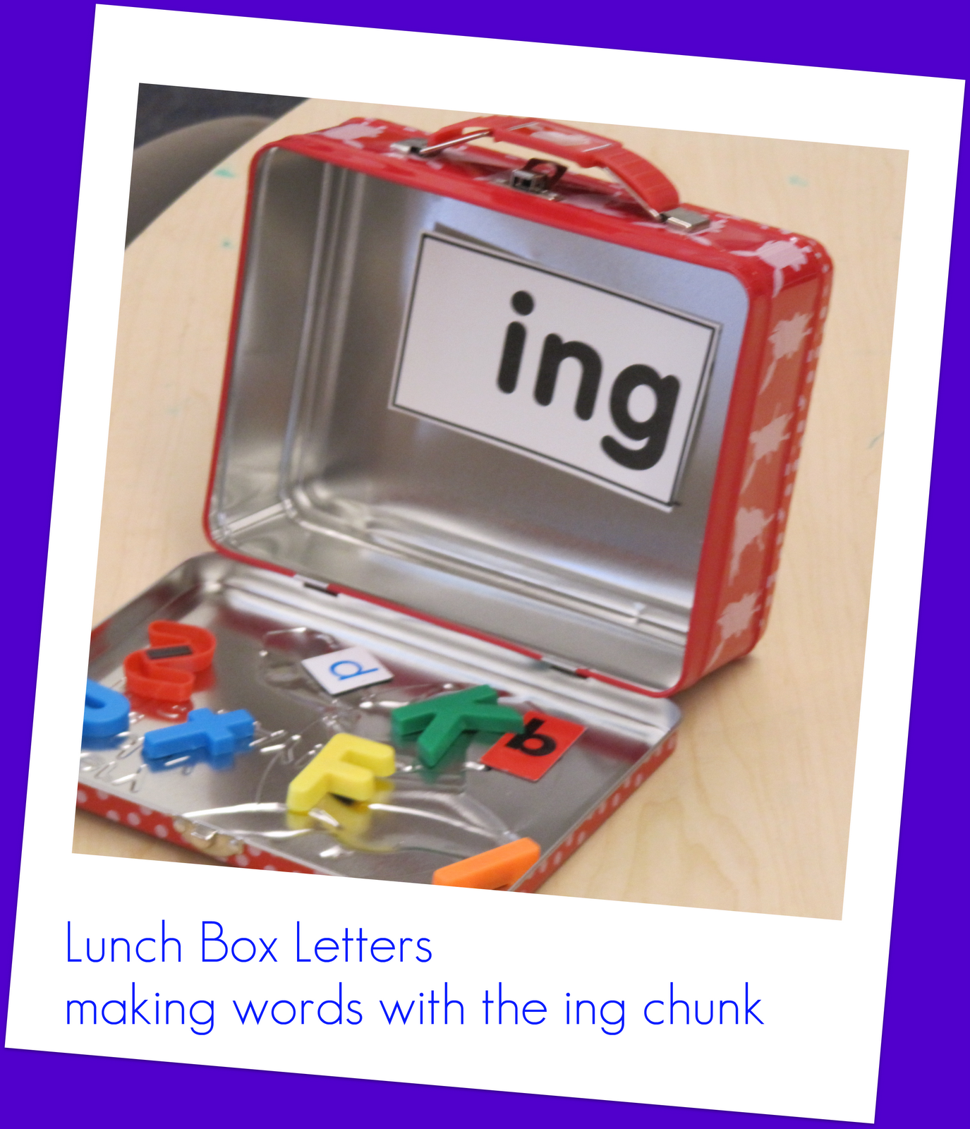Joyful Learning In KC: Lunch Box Letters