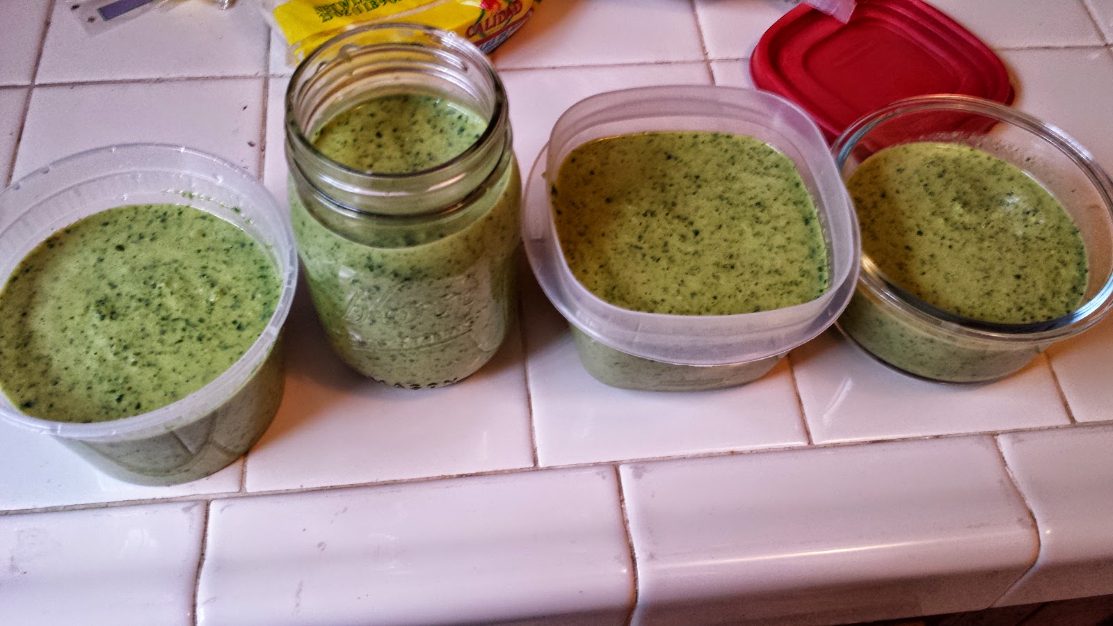 Sha Bang's Kitchen: All purpose Green Hulk sauce