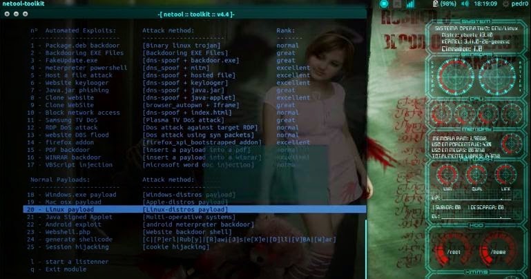Nettool.sh - Automate frameworks For Nmap, Driftnet, Sslstrip, Metasploit And Ettercap MITM ...