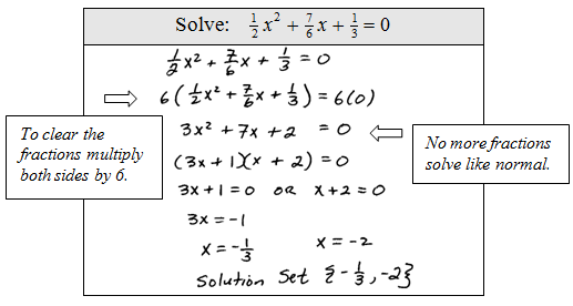 Edu Technology and Algebra: Algebra: Solving Quadratic Equations by ...