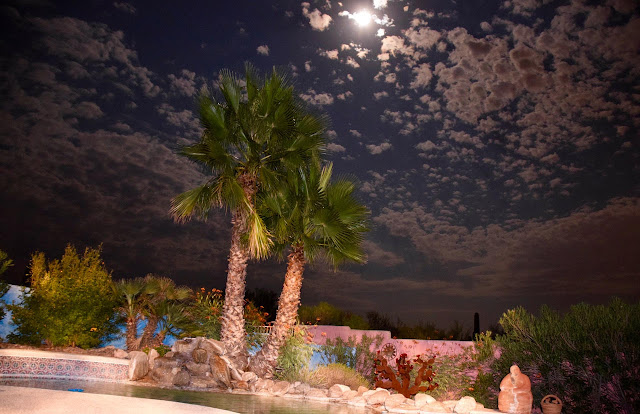 Tucson Daily Photo ~: Clouds in a Tucson night sky