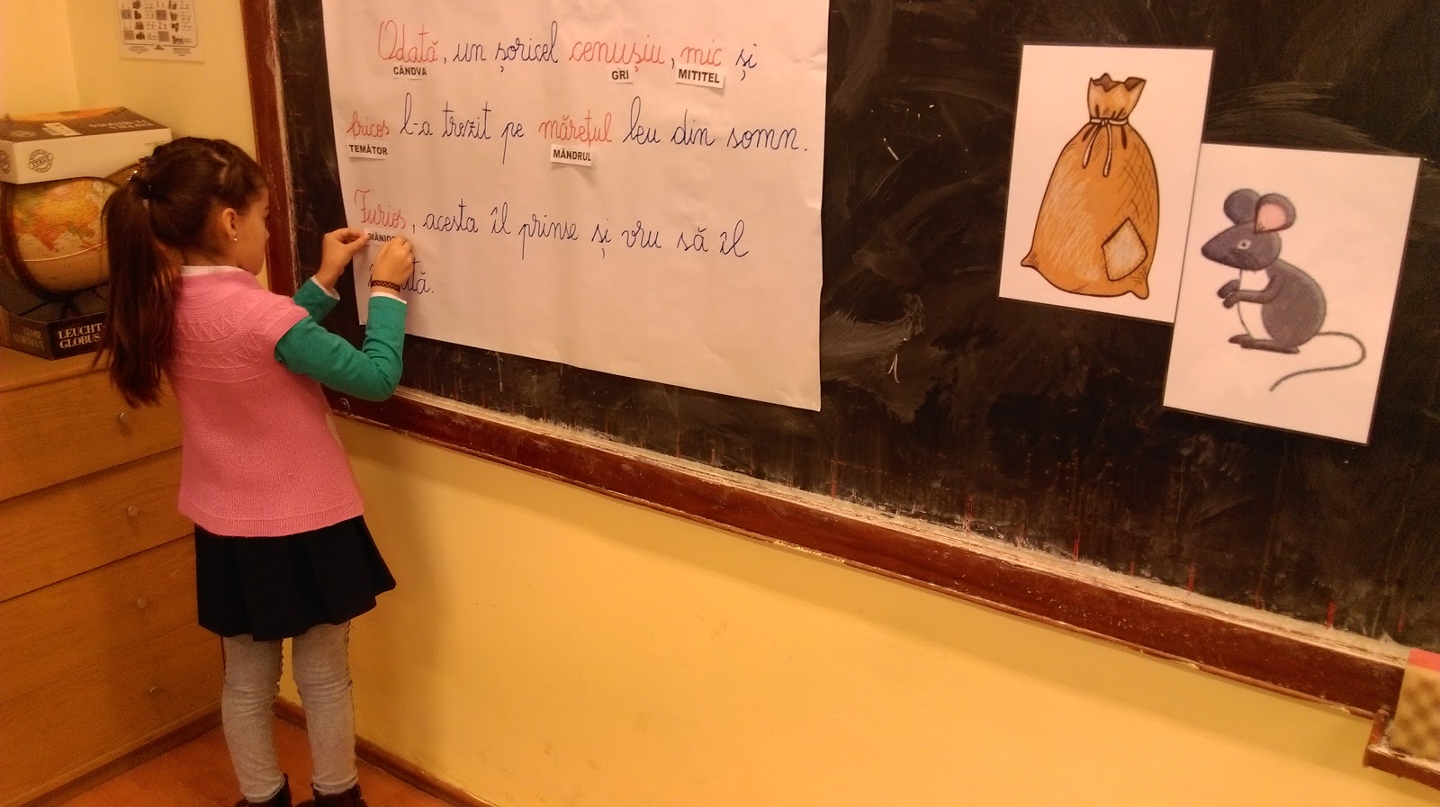 CLASA MEA: Limba romana