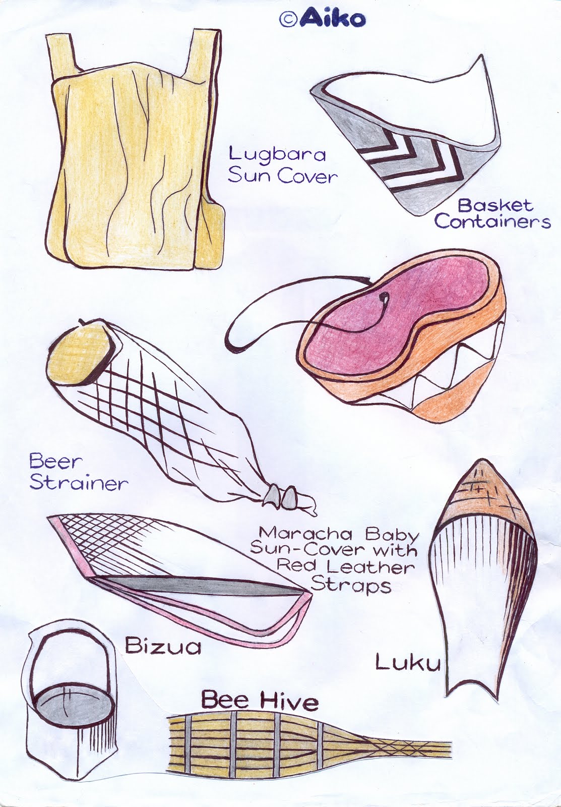 Amazing World of Lugbara: Lugbara Artefacts (Courtesy of Uganda Museum)