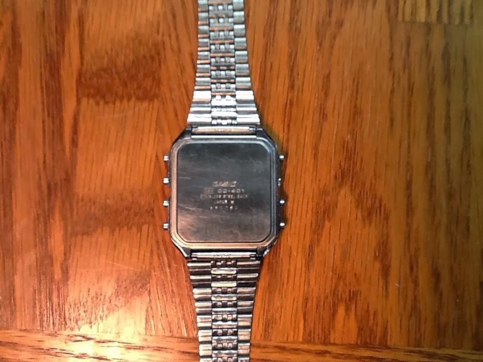 Calculator Watch Print: Casio CD-401 Revive