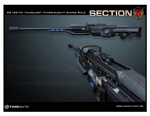 Weapons: Section 8 Sniper Rifle