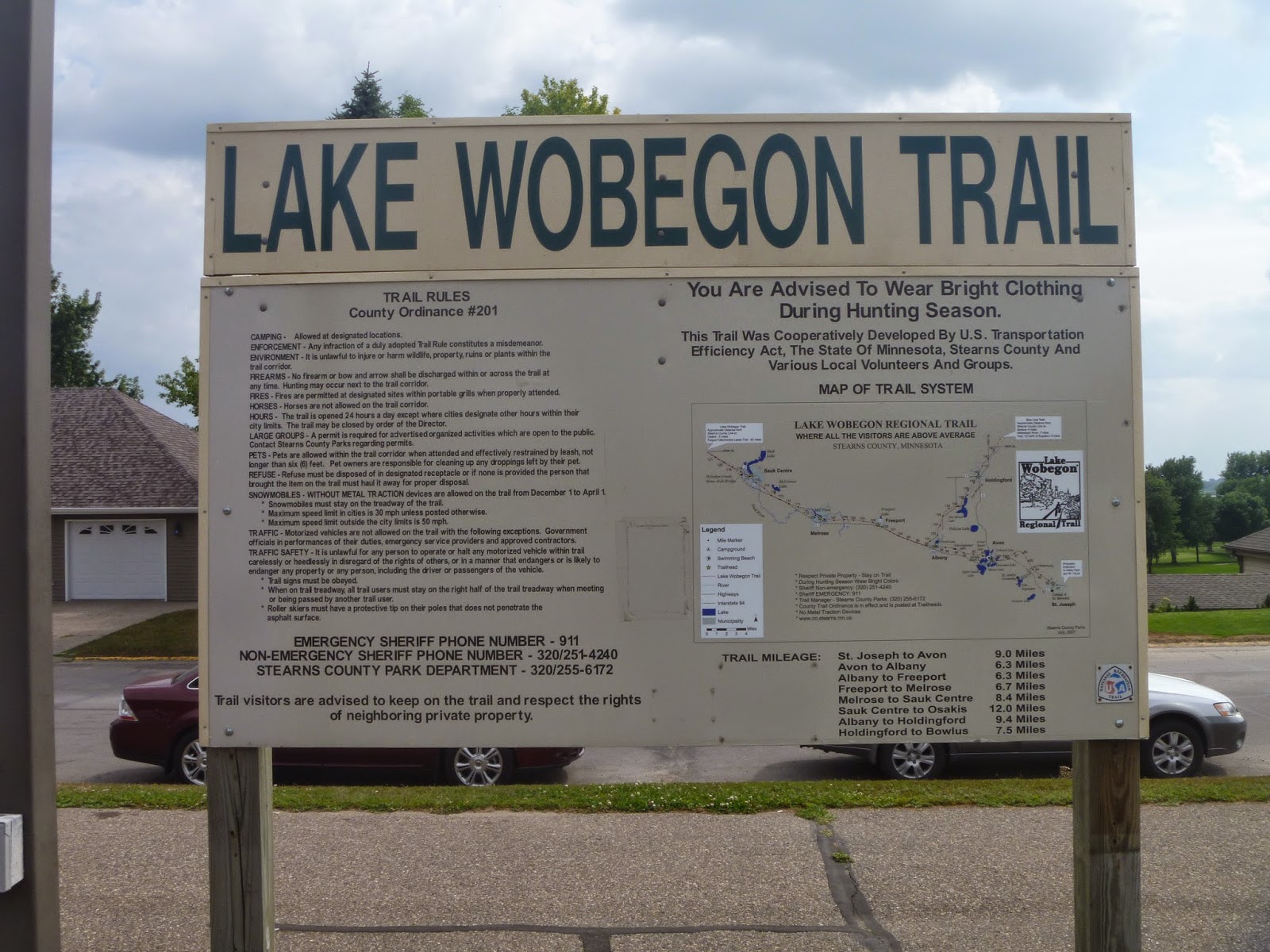Frizbo Fifty: Minnesota, Lake Wobegon Trail