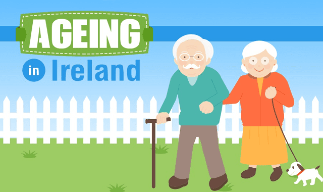 Ageing in Ireland #Infographic - Visualistan