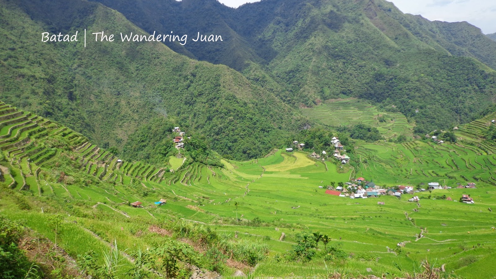 Getting Off the Map: Journey to Batad - The Wandering Juan
