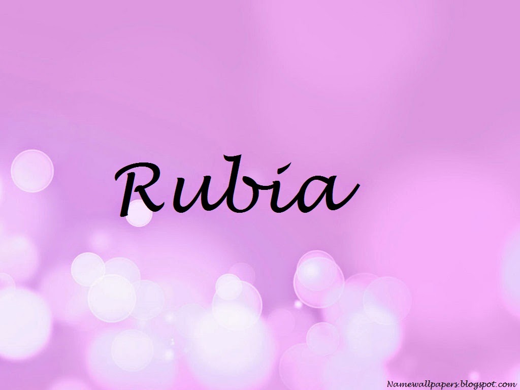 Rubia Name Wallpapers Rubia ~ Name Wallpaper Urdu Name Meaning Name ...
