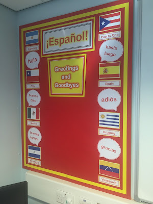 The Yorkshire Teacher: Spanish Display