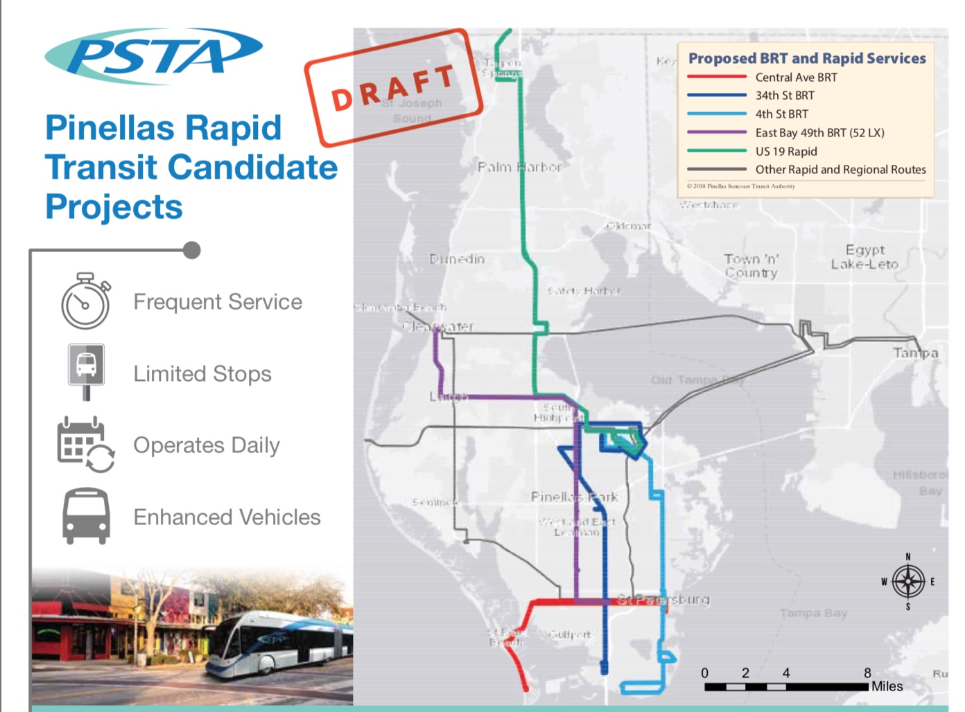 BAY POST INTERNET: PSTA Proposes Raising Gas Tax, Using Toll Monies ...