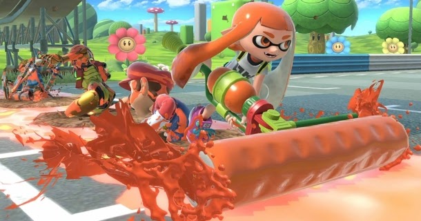 'Super Smash Bros. Ultimate' Inkling tiene algunos combos locos