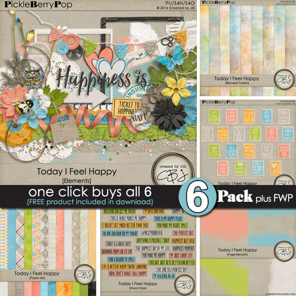 Created by Jill: It's Pickle Barrel Time! NEW Today I Feel Happy ...