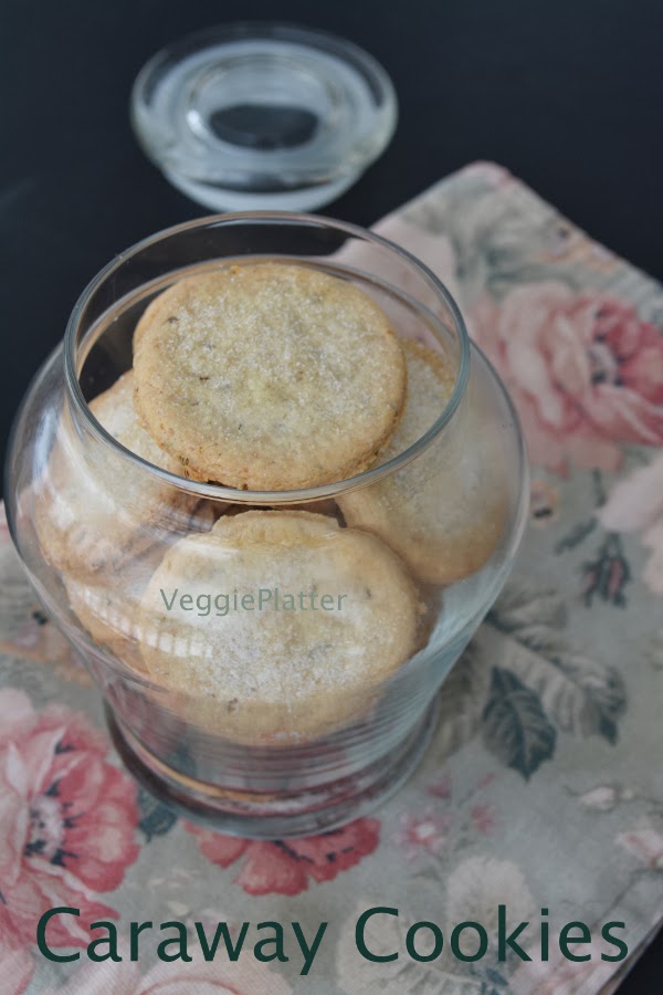 Veggie Platter: Caraway Cookies