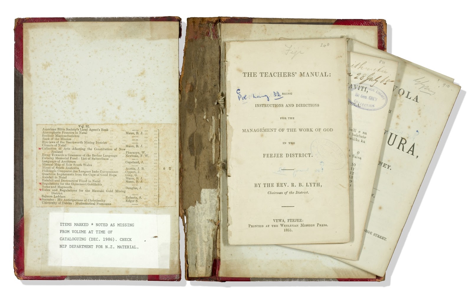 Polynesian and Melanesian historical pamphlets