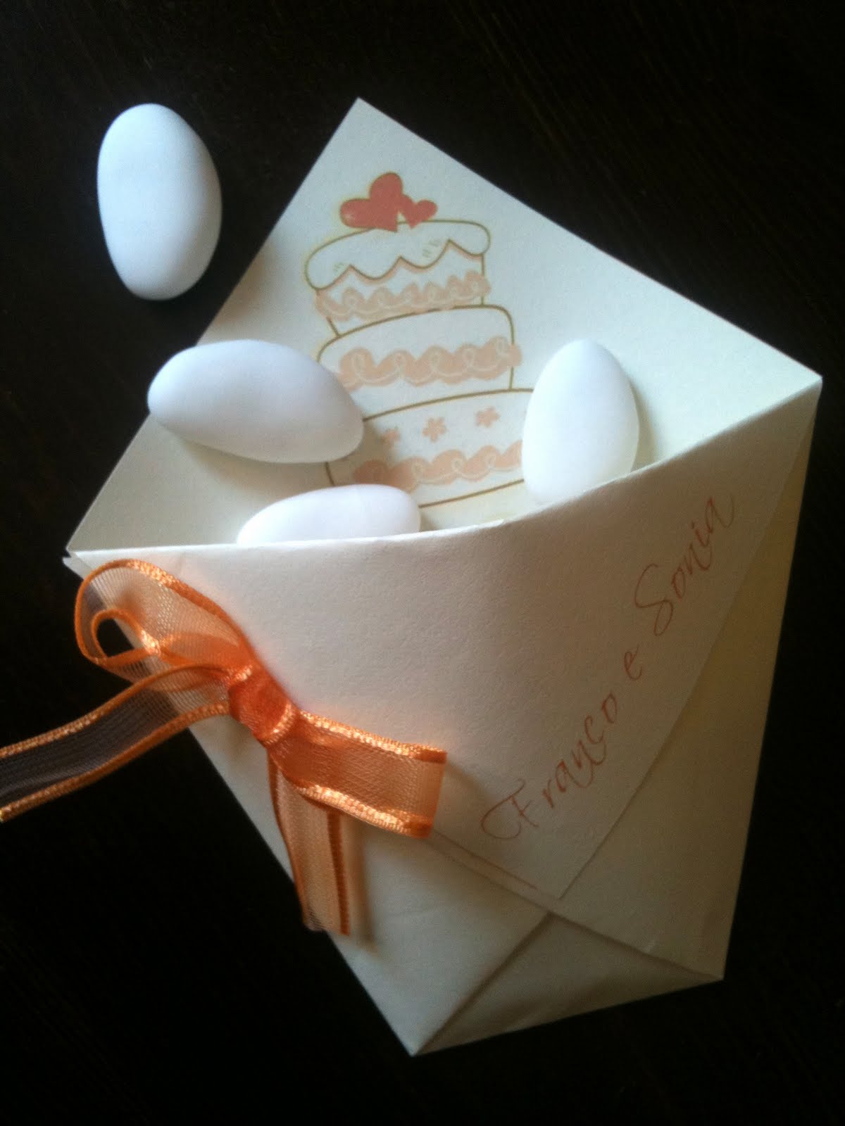 Creazione Stili Eventi: Coni confetti e coni per il riso