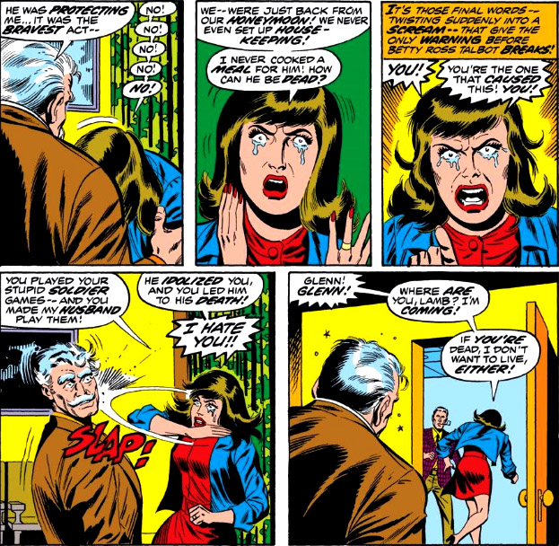 Bruce Banner And Betty Ross Comic