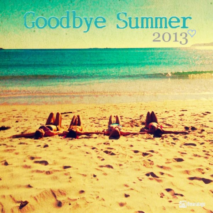Kymberly Marciano: Expressions Thursday: Goodbye, Summer