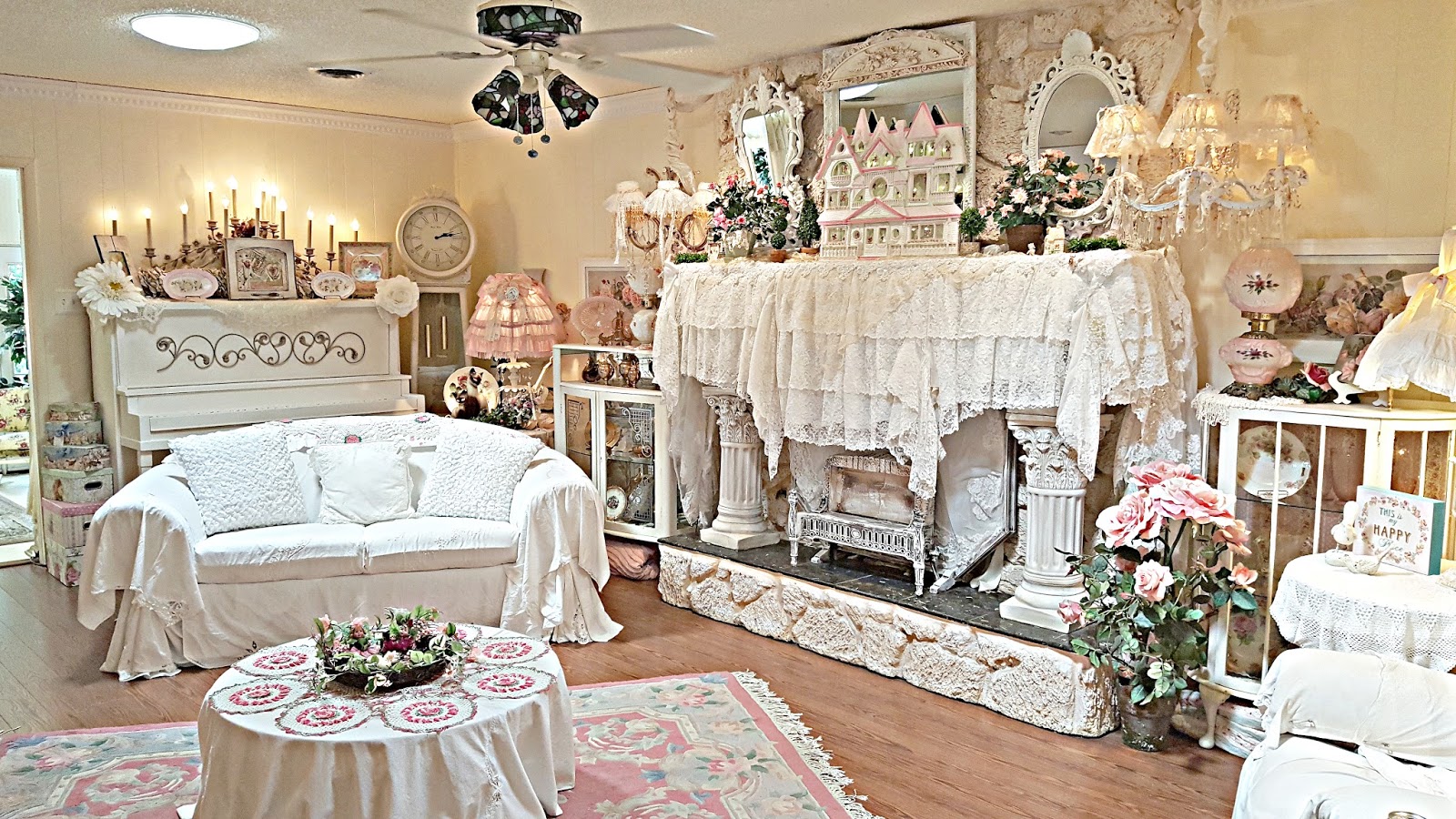 Penny's Vintage Home: Victorian Pink Lady House